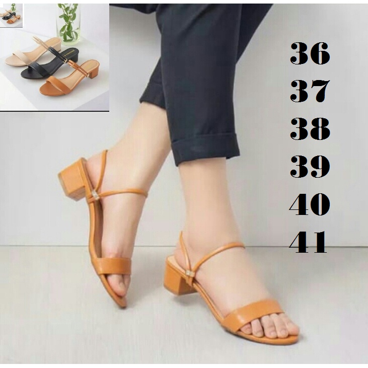 Jual Sandal Wanita Cunky heels Sandal Murah Sandal Pesta SEn Sand ...