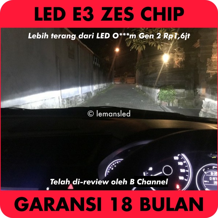 Jual Headlight LED E3 ZES 16000lm H4 H7 H8 H9 H10 | Shopee Indonesia