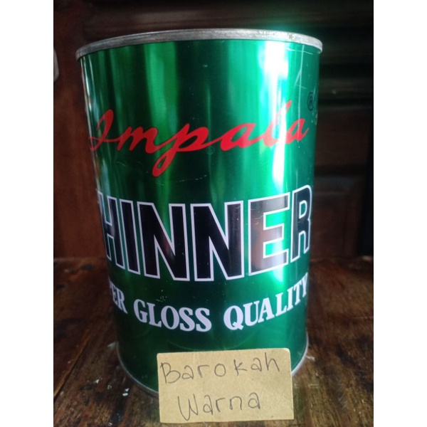 Jual thinner Impala super glos 1liter | Shopee Indonesia