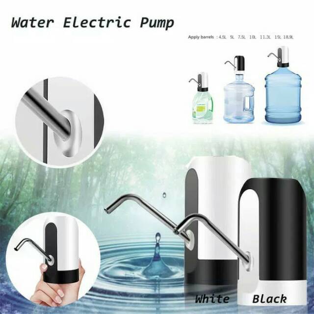 Jual Pompa Galon Mini Elektrik - Pompa Galon Universal | Shopee Indonesia