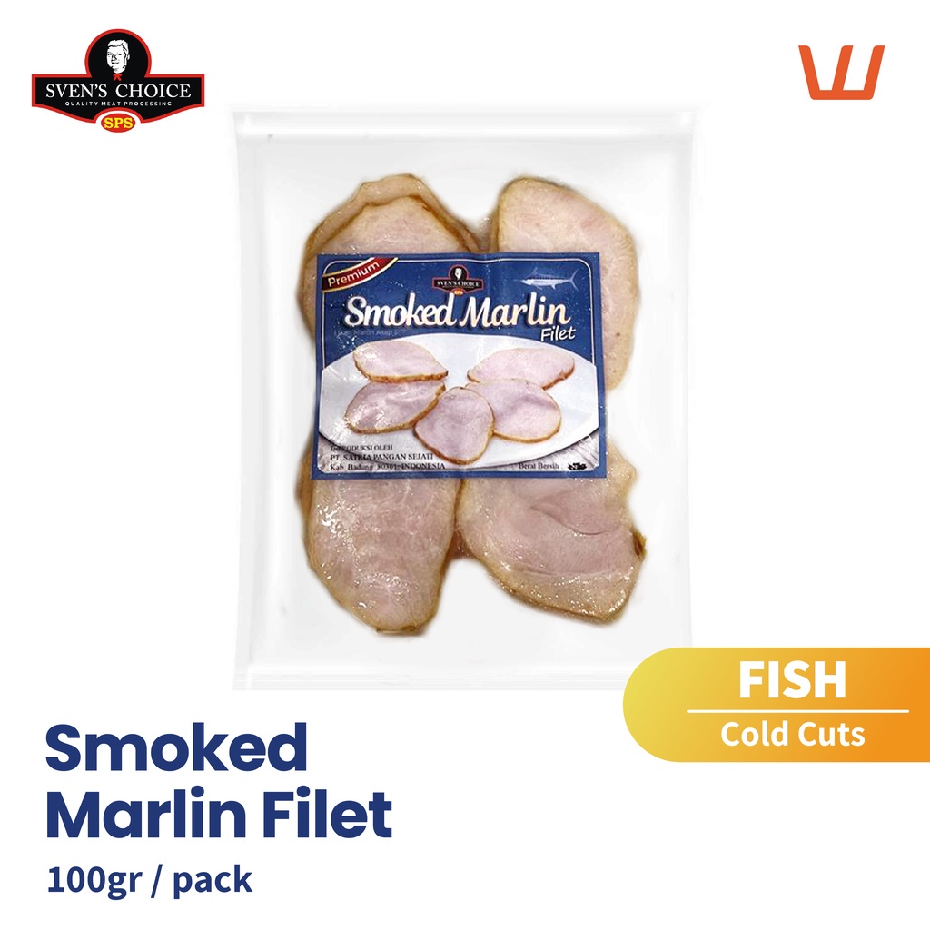 Jual Smoked Marlin Fillet Sliced 100gr Sven's Choice | Shopee Indonesia