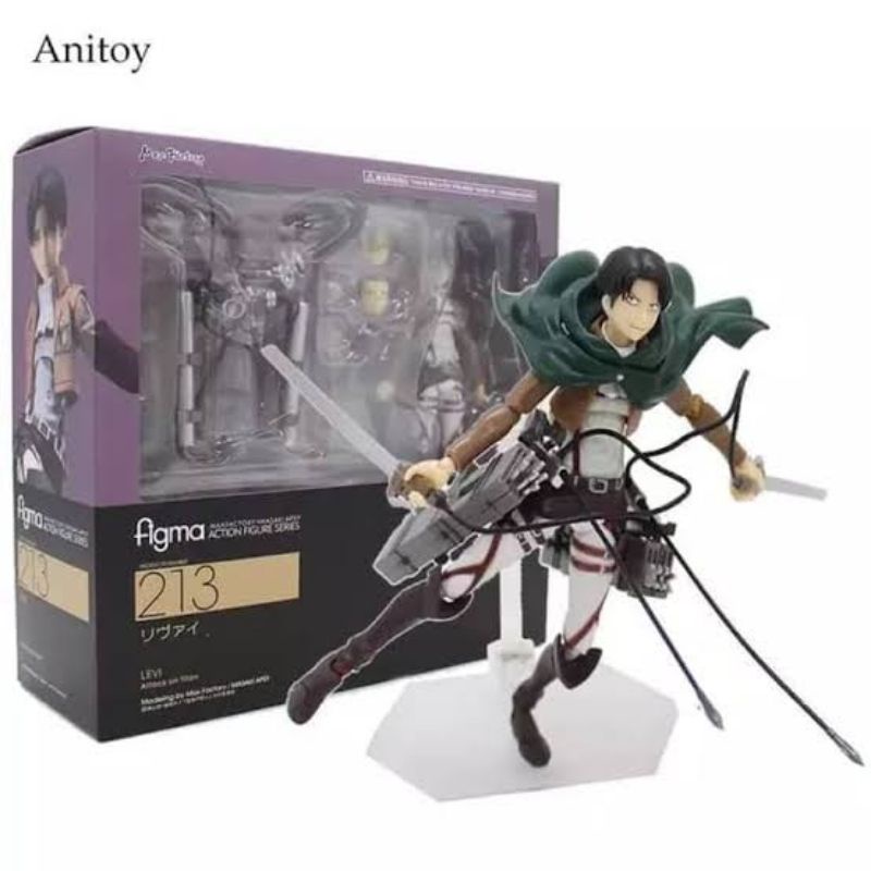 Jual Figma 213 Levi Attack On Titan (Bootleg) Figure | Shopee Indonesia