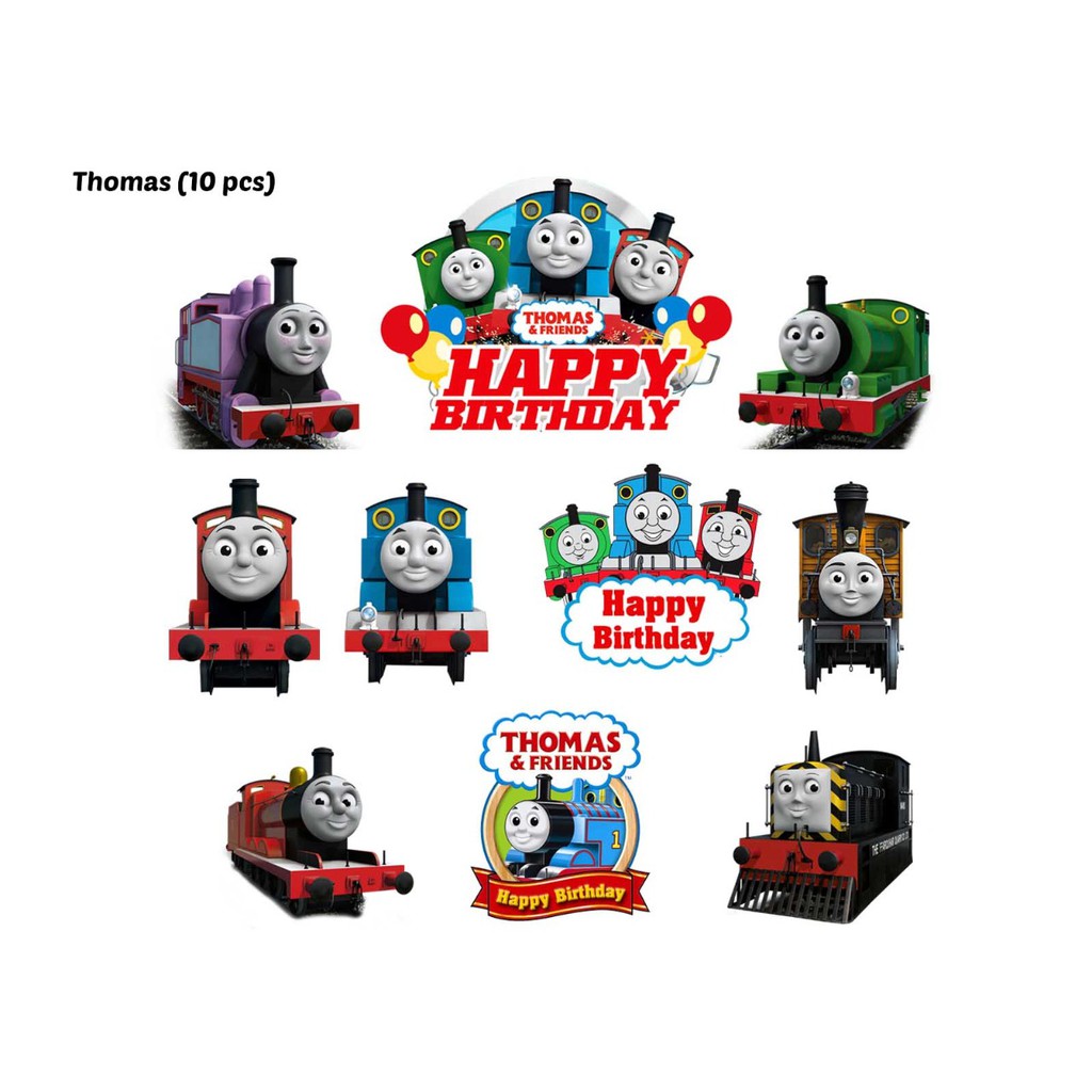 Jual Topper Kue Thomas & Friends (10pcs) | Shopee Indonesia