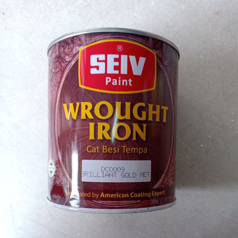 Jual cat besi tempa SEIV DC0009 brilliant gold metalik 1kg | Shopee ...