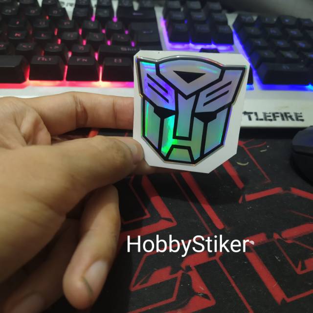 Jual Stiker Transformer timbul chrome untuk laptop mobil | Shopee Indonesia