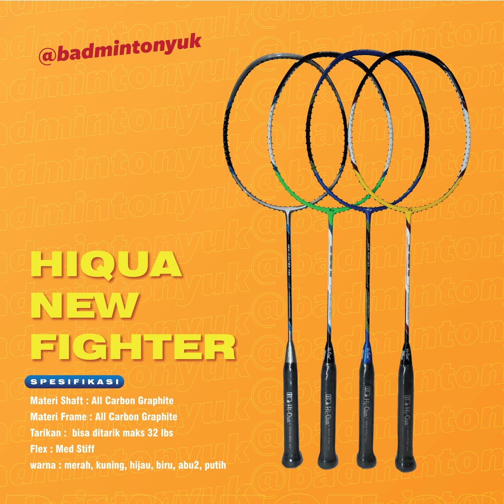 Jual Jual Rugi! Hi Qua New Fighter 730 750 760 770 780 790 Raket ...