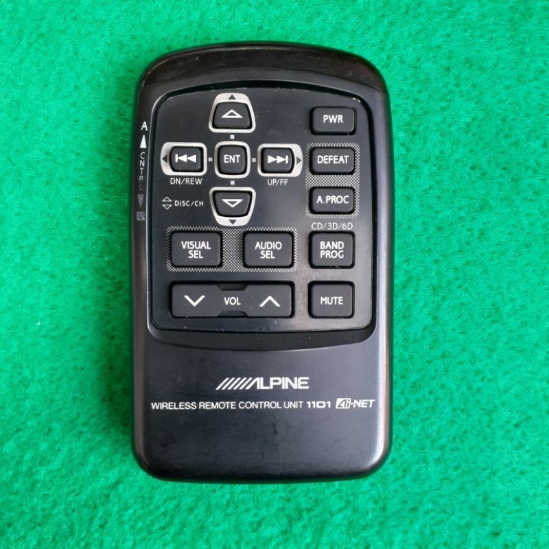 Jual Remote ALPINE Head Unit Tape Mobil Original Asli . | Shopee Indonesia