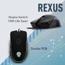 Jual Rexus TX5 Titanix Advanced Macro Gaming Mouse RGB | Shopee Indonesia