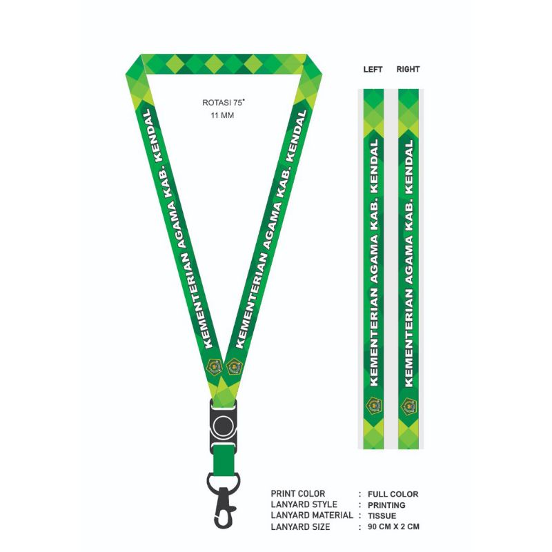 Jual Jasa desain tali lanyard custom atau id card custom | Shopee Indonesia