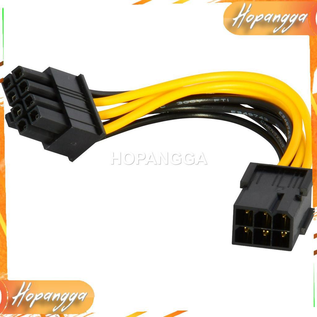 Jual Kabel 6pin to 8pin Adapter Power Suppy VGA GPU 6 pin to 8 pin ...