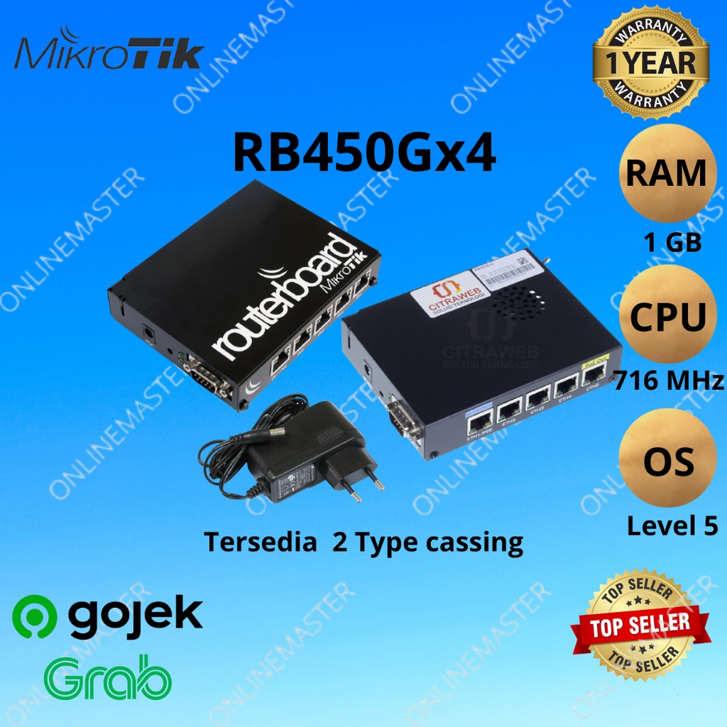 Jual Mikrotik Routerboard RB450Gx4 | Shopee Indonesia
