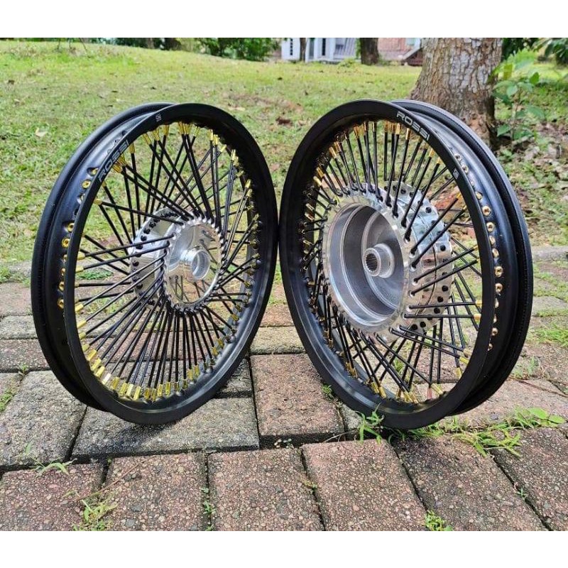 Jual velg pelak Mio sporty Xride Mio J Fino xeond Mio 125 jari jari seribu ring 14 Rossi ...