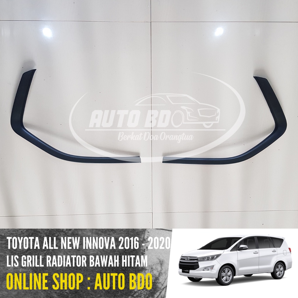 Jual Lis List Grill Radiator Bawah All New Innova 2016 - 2020 HITAM DOP ...