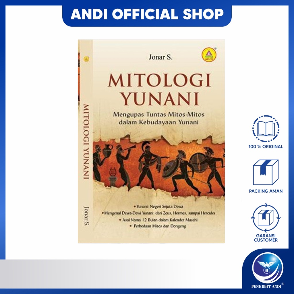 Jual Penerbit Andi - Mitologi Yunani, Mengupas Tuntas Mitos-mitos Dalam Kebudayaan Yunani ...