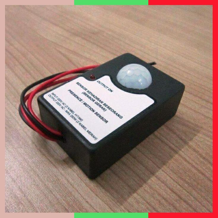 Jual Saklar Sensor Gerak Otomatis Kehadiran Seseorang Motion Sensor ...