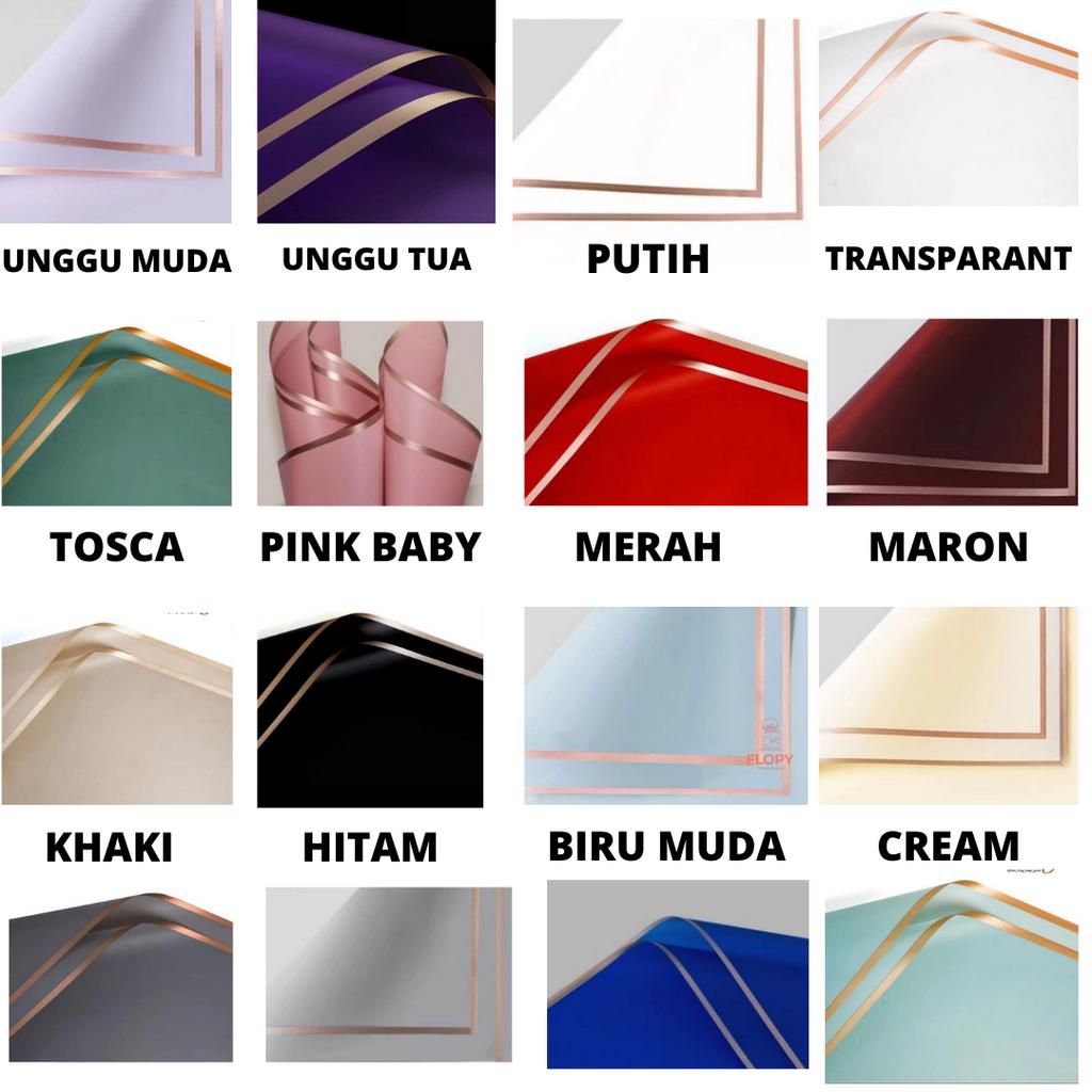 Jual Kertas Bunga Wrapping Paper Per Pack Isi 20 Lembar Kertas Bunga 