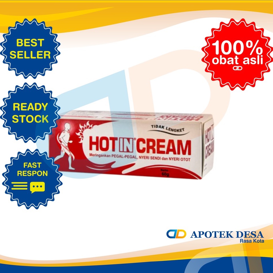 Jual Hot In Cream Tube Ukuran 60 gr | Shopee Indonesia