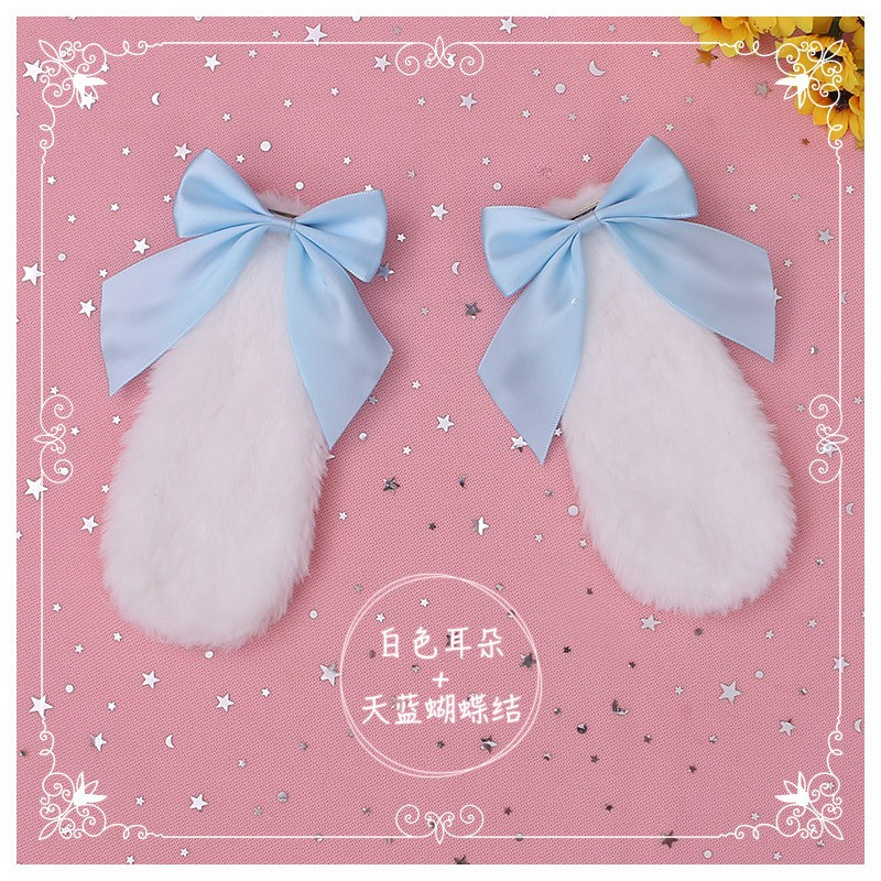 Jual HPRB jepitan kuping telinga kelinci rabbit pita bunny kawaii ...