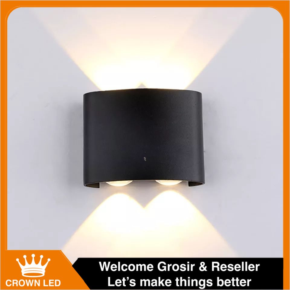 Jual Lampu Dinding Design Minimalis Hitam Indoor Outdoor Awet ...
