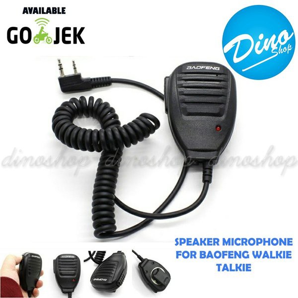 Jual Speaker Microphone - Extra Mic For Baofeng Walkie Talkie UV5R UV ...