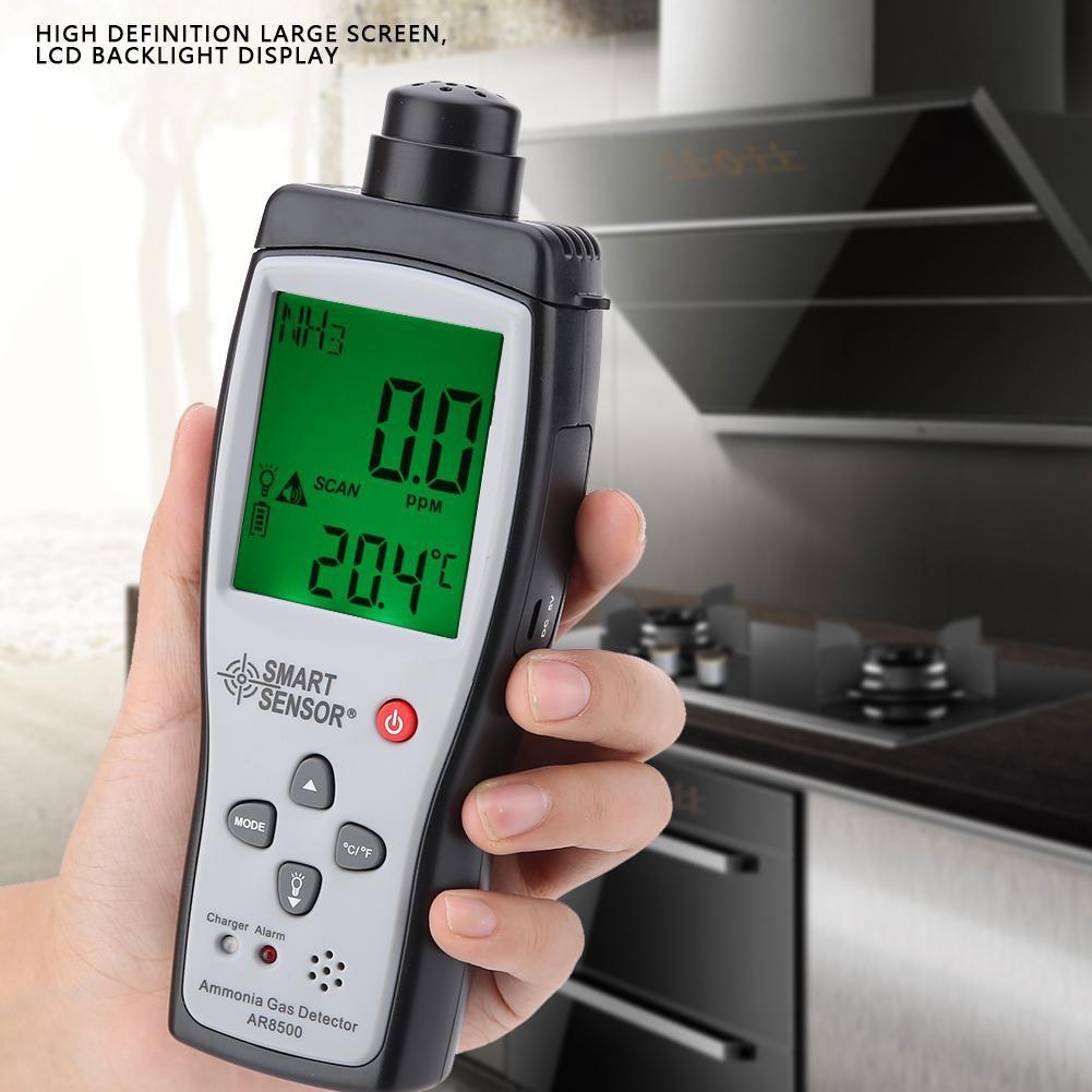 Jual AR8500 Ammonia Gas Detector Smart Sensor NH3 Amonia Tester AR-8500 ...