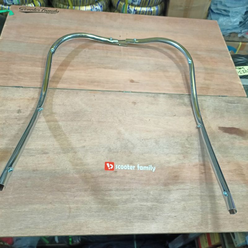 Jual Lis layar lis botol vespa pxe series super sprint crome | Shopee ...