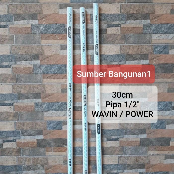Jual Pipa pralon 3/4" Wavin 30 cm 3/4 inci inch tebal potongan | Shopee ...