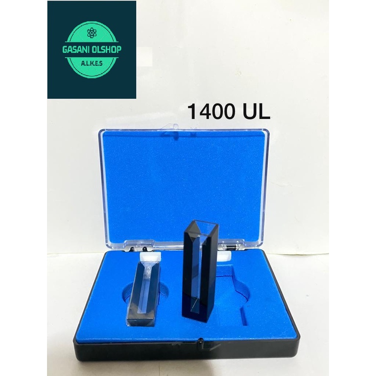 Jual Cuvette Quartz Micro 1400 ul Black / Kuvet Micro Kuarsa 1400 ul ...