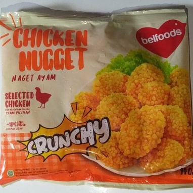 Jual Belfoods Nugget Crunchy 140 gr Frozen Food Murah | Naget Ayam ...