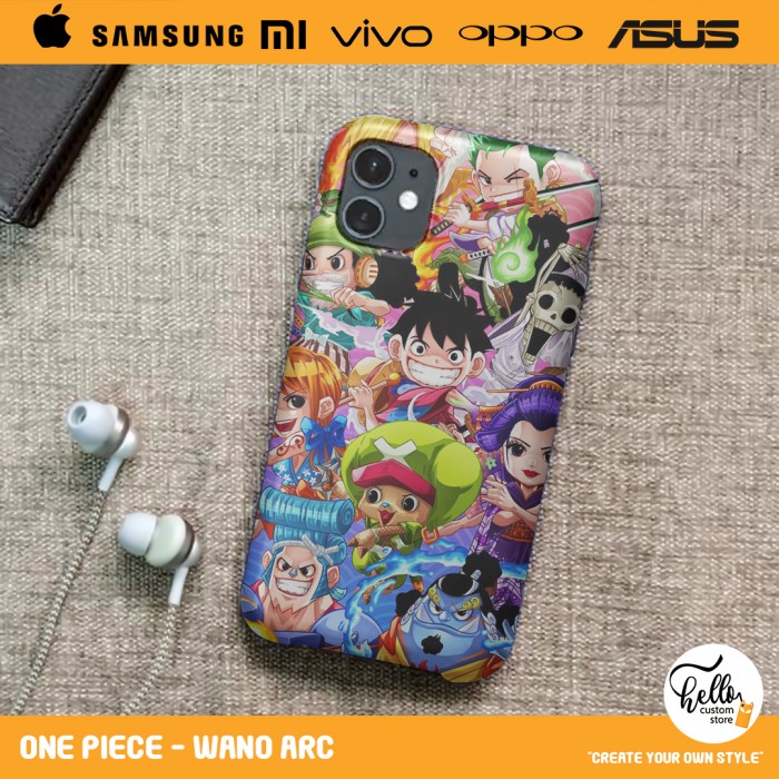 Jual Custom Case Anime One Piece Wano Arc #4 - Hardcase | Shopee Indonesia