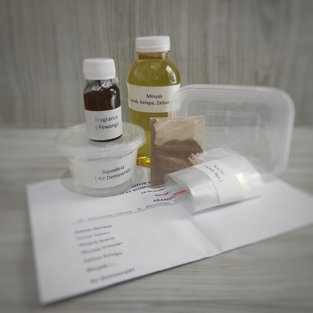 Jual DIY - Soap Kit - Sabun Batang | Shopee Indonesia