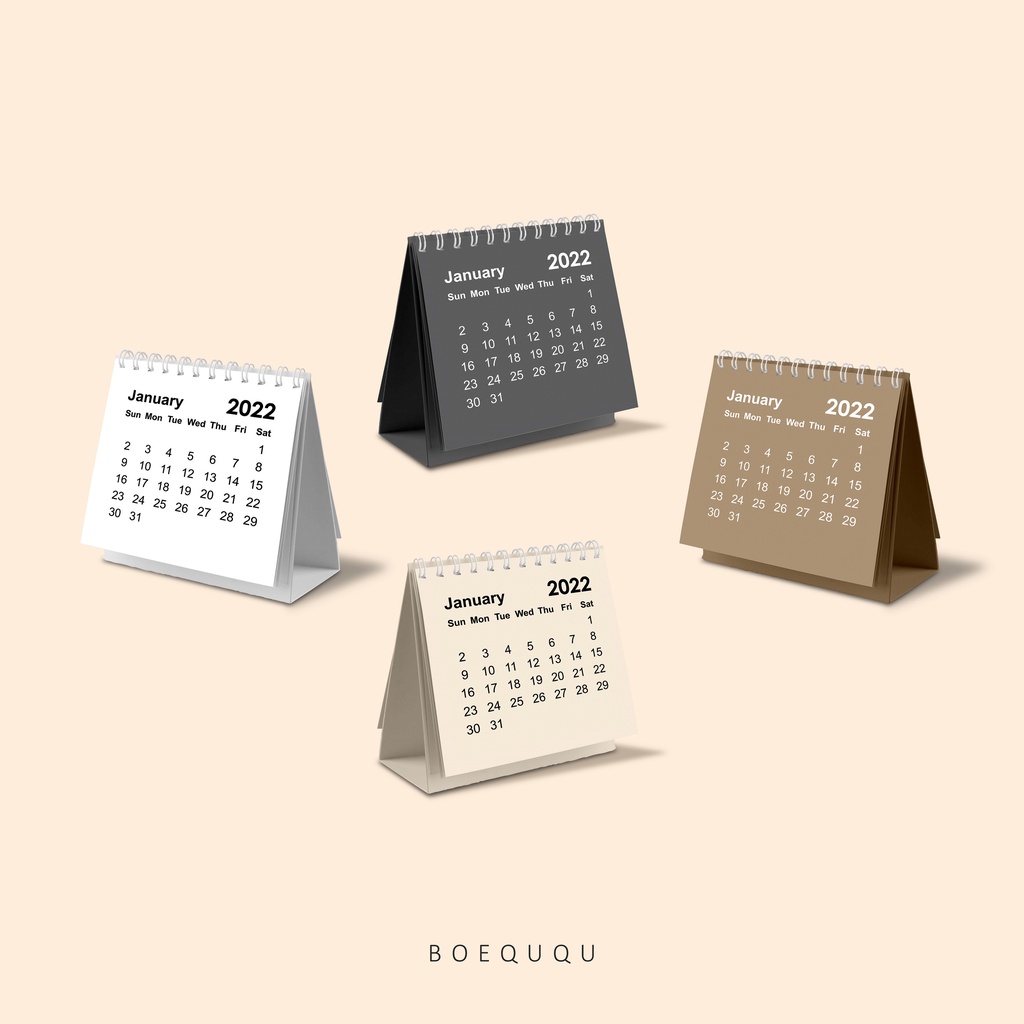 Jual Tiny Calendar / Kalender Mini / Desk Calendar / Kalender Meja ...