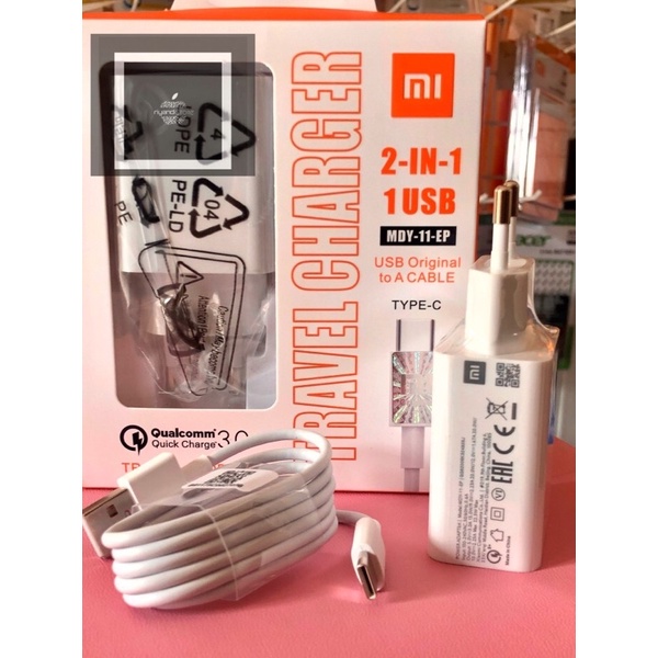 Jual Charger Xiaomi Redmi 10 Fast Charging Type C 22,5 Watt | Shopee ...