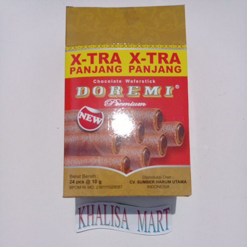 Jual Doremi Chocolate Wafer Stick | ISI 24 PCS | Shopee Indonesia