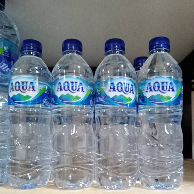 Jual AQUA BOTOL 600ML (1 KARTON ISI 24 BOTOL) | Shopee Indonesia