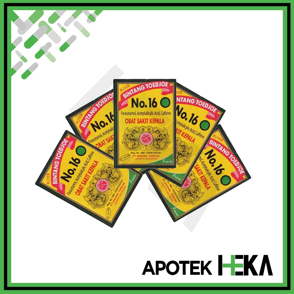 Jual Puyer OSK Bintang 7 Toedjoe No. 16 Lusin isi 12 sachet - Sakit ...