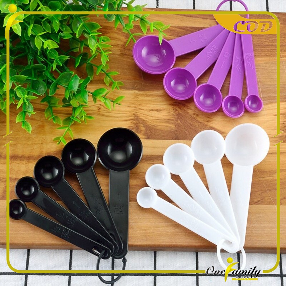 Jual ONE-C142 Sendok Takar Set 5IN1 Measuring Spoon Sendok Ukur Bumbu ...