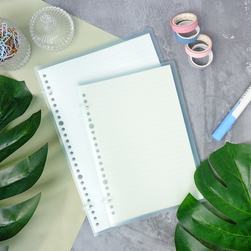 Jual Panmomo Dual Tie Slim Binder Notebook B5 / Notebook Binder B5 ...