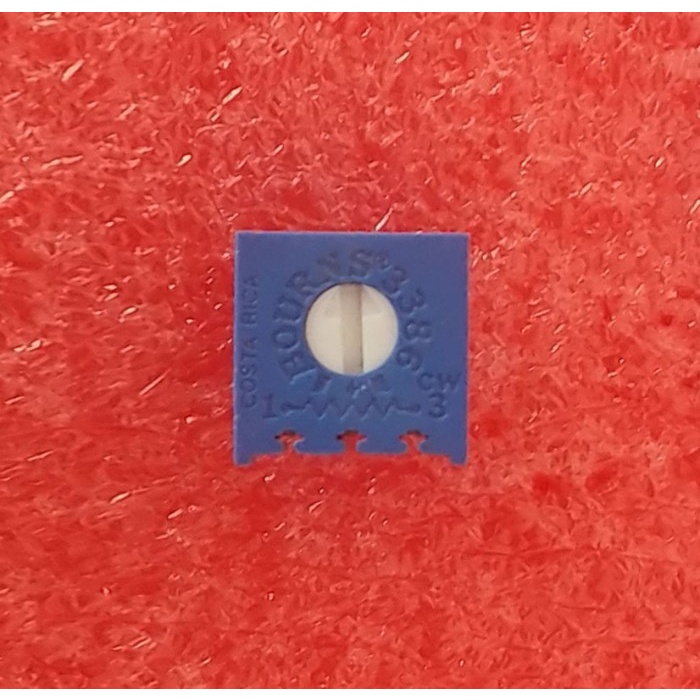 Jual Trimpot VR Variable Resistor Pin Bawah Duduk 3386 100 ohm | Shopee ...