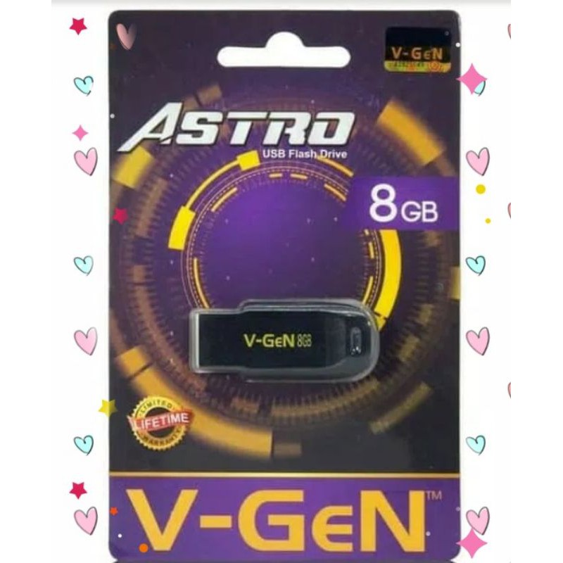 Jual Flashdisk 8GB V-GEN ASLI / original flasdis asli model baru ...