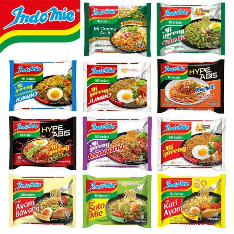 Jual Indomie Goreng, Indomie Soto, Ayam bawang, Indomie Aceh, Indomi ...