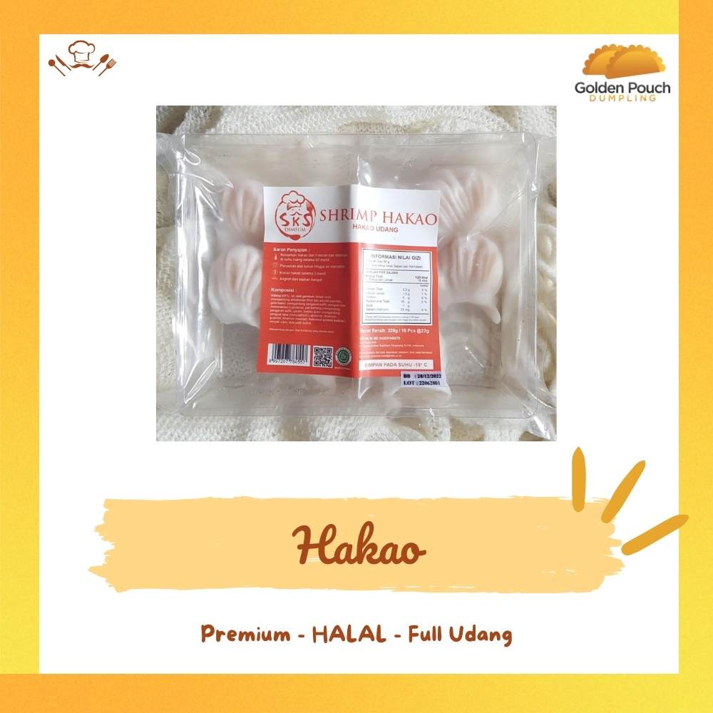 Jual Golden Pouch - Dimsum Hakau Udang SKS / Makanan Frozen Food ...