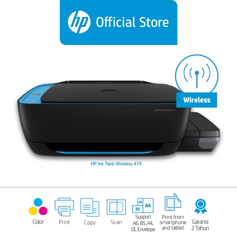 Jual printer HP Ink Tank Wireless 419 [ Z6Z97A ] - HP Ink Tank 419 ...