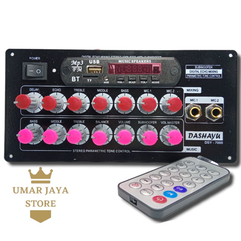 Jual KIT TONE CONTROL DASHAYU 207 X PLUS MP3 BLUETOOTH TONE CONTROL DSY ...