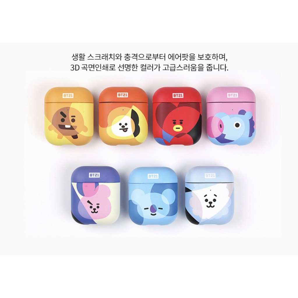 Jual Official BT21 Airpod Hard Case | Shopee Indonesia