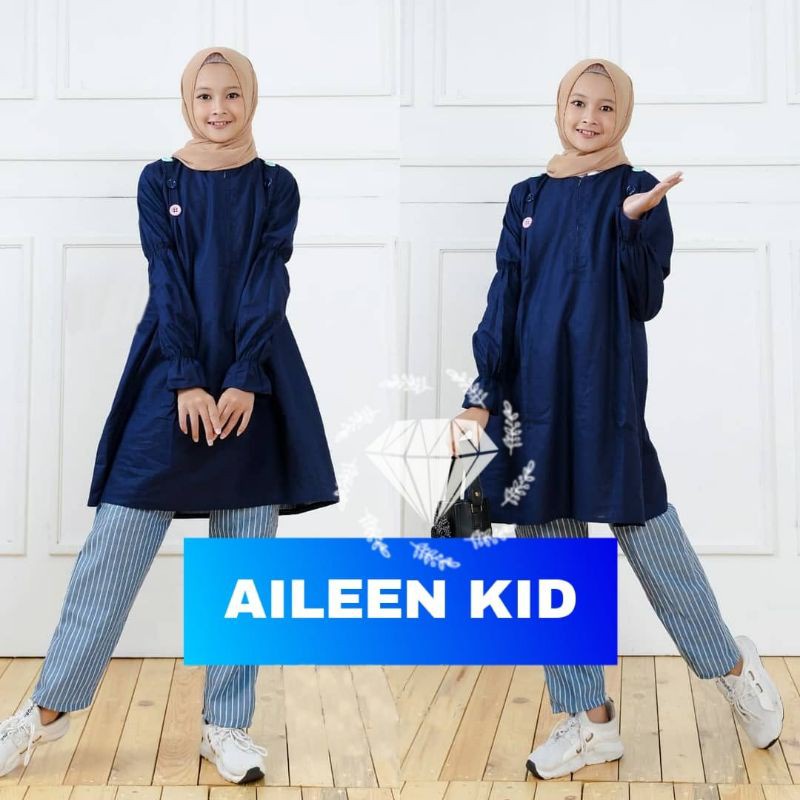 Jual Baju Setelan Tunik Anak Remaja Muslim Adem Lucu Trand Kekinian ...
