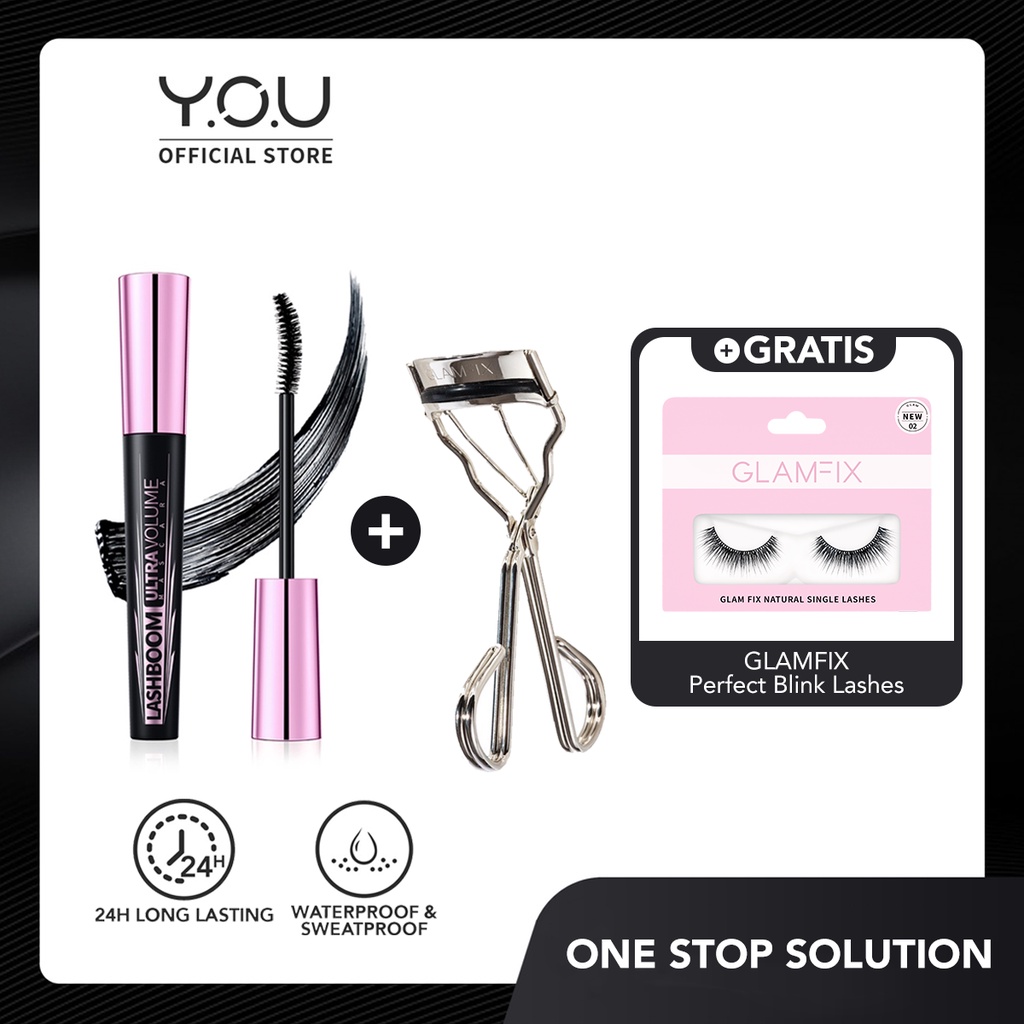 Jual YOU Lashboom Ultra Volume Mascara | Maskara Waterproof | Tahan 24 ...