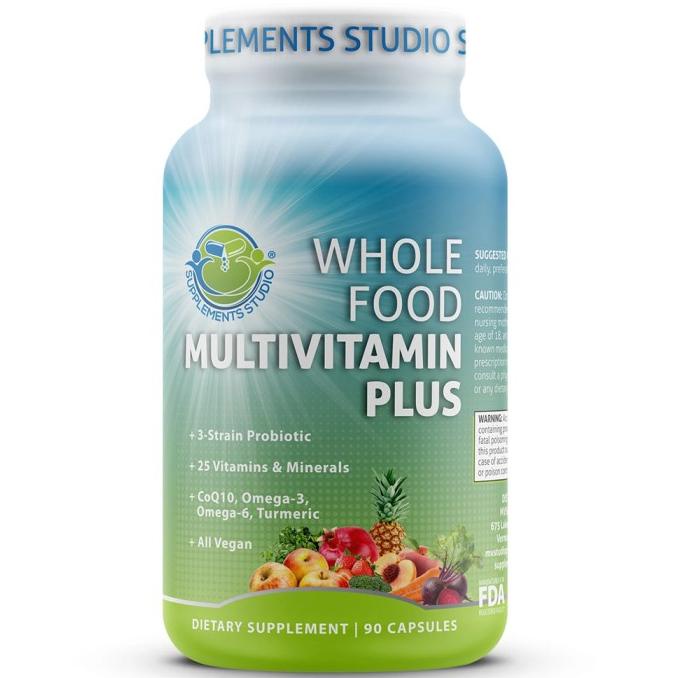 Jual Supplements Studio Whole Food Multivitamin Plus + Probiotics 90 ...