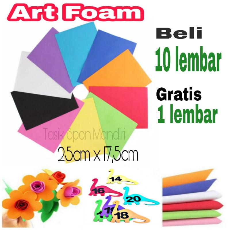 Jual Busa eva / Eva Foam tebal 2mm / Busa ati ukuran 17,5 x 25cm / Beli ...