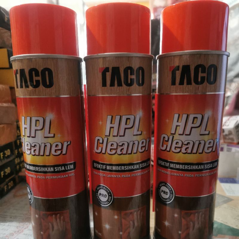 Jual Hpl cleaner Taco 500ml spray pembersih lem pembersih hpl pembersih ...